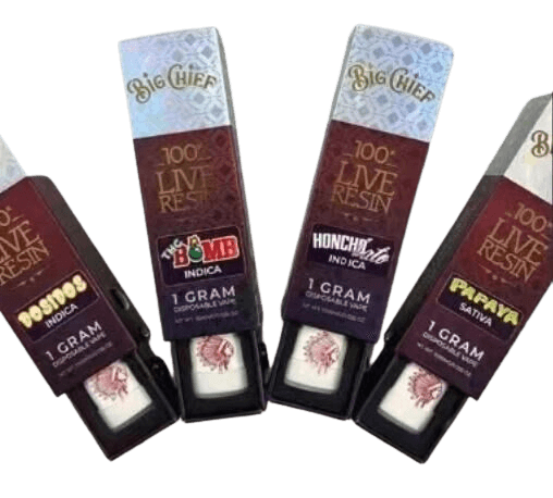 Big Chief THC Pen Disposable Delta 8 Pod Battery