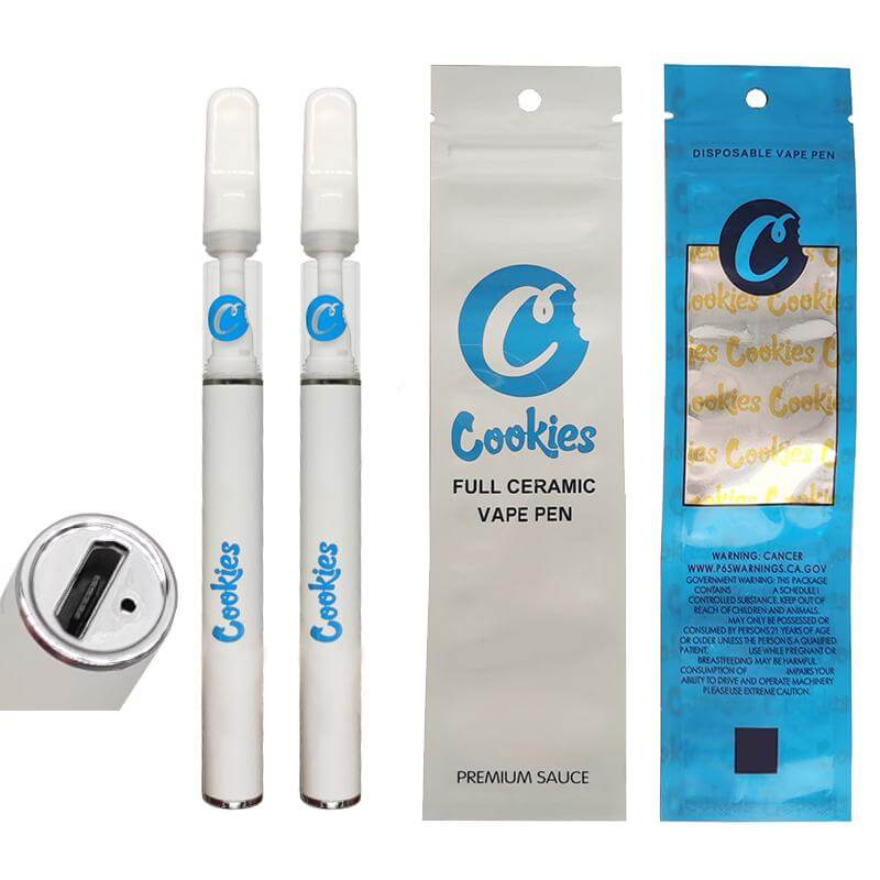 Cookies Delta 8 Disposable Cannabis Vape Pen Battery Brand