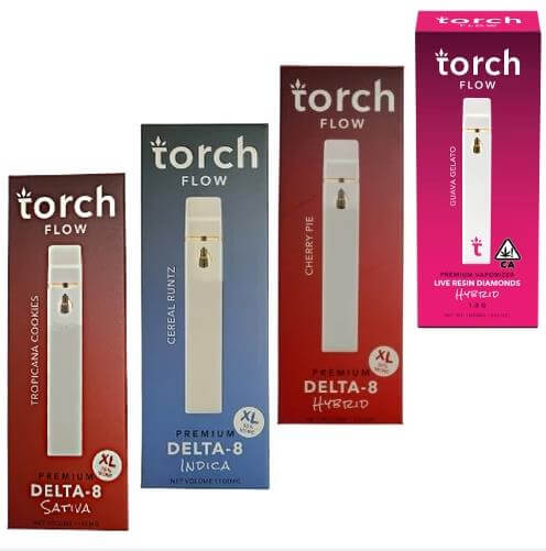 Platinum Torch Diamond Vape Delta 8 THC-O Disposable Pen