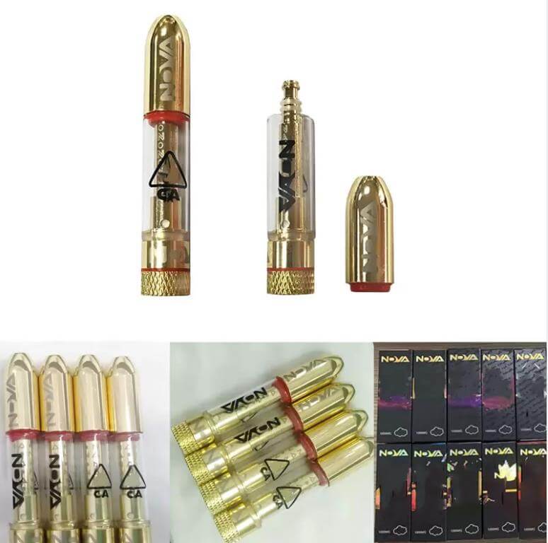 Nova Carts Vape THC Cartridges Delta 8 CBD Atomized