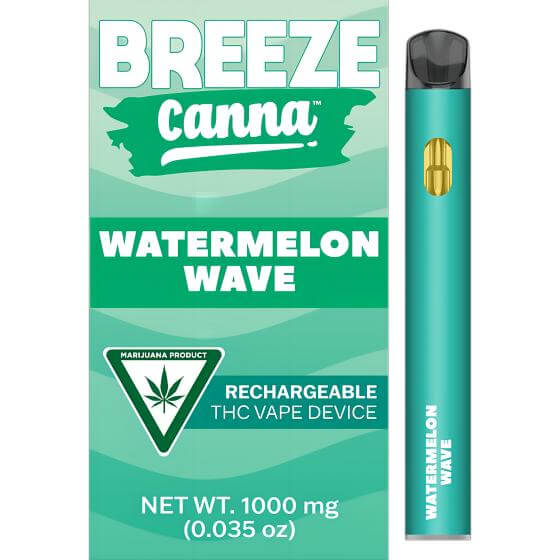 Breeze Disposable Wholesale Rechargeable 1g THC Vape Pen